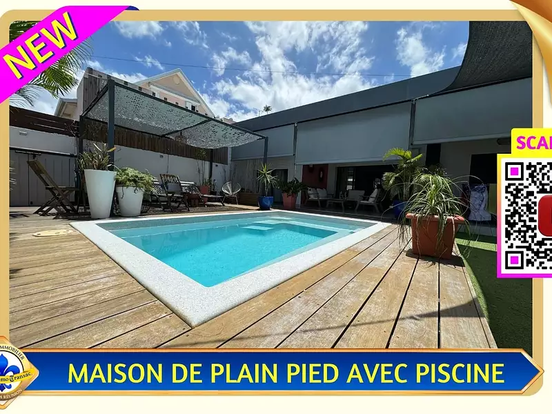 Vente maison 4 pièces 100 m² La Possession (97419) - Superimmo