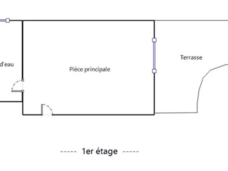 Location appartement 1 pièce 16,21 m² Sainte-Geneviève-des-Bois (91700 ...
